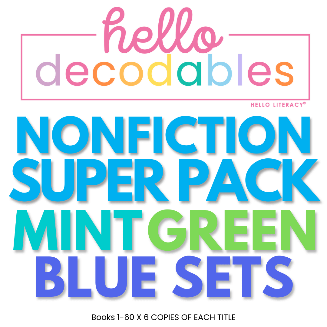 Hello Decodables | Nonfiction Book Previews