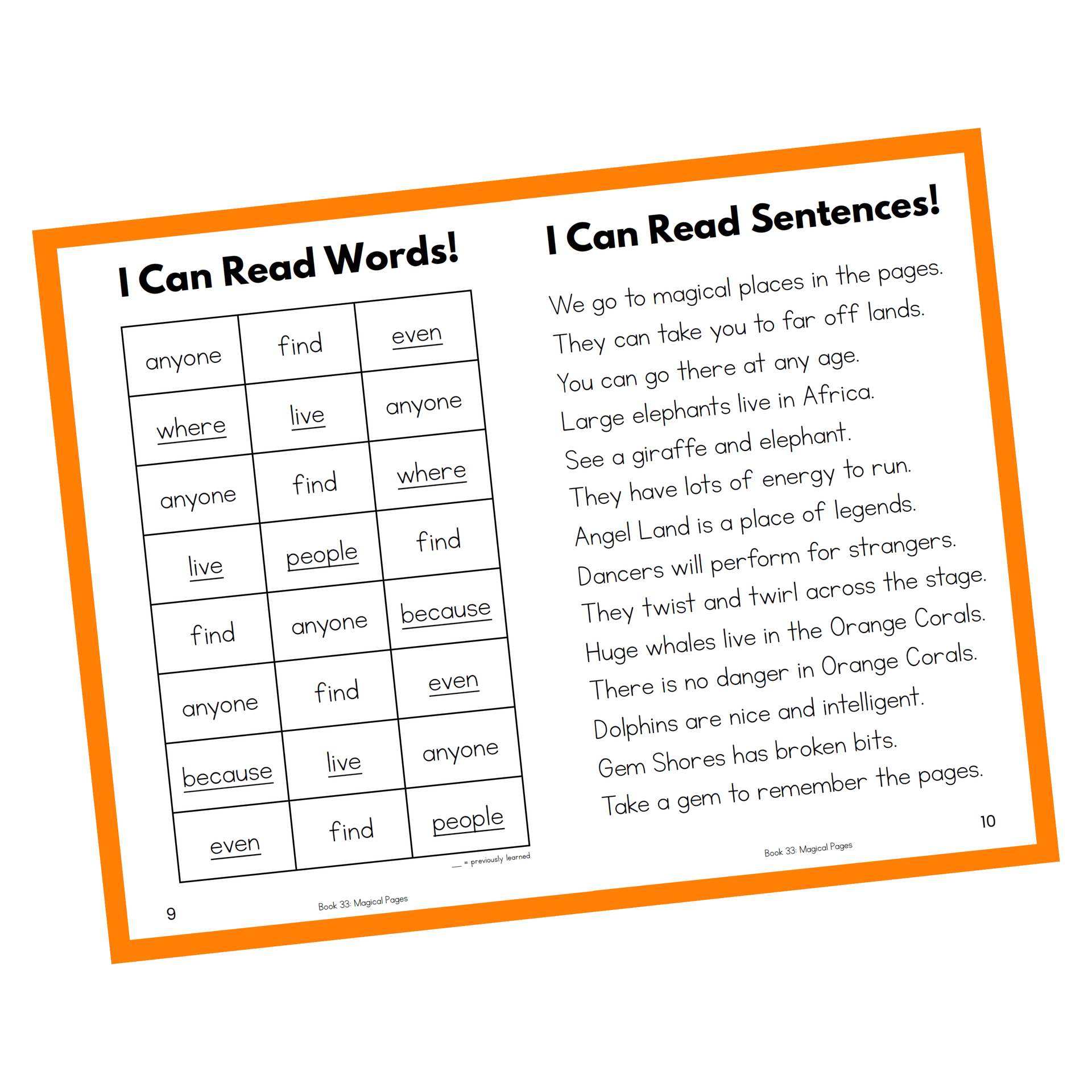 Hello Decodables | Orange Fiction Books: Six Pack